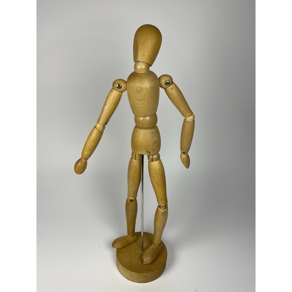 IKEA | Art | Ikea Gestalta Wooden Jointed Figure Artist Drawing ...